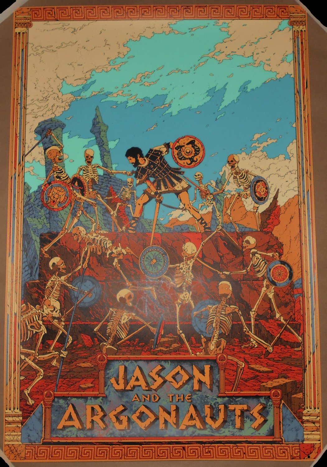Kilian Eng Jason And The Argonauts Screen Print Poster #/185 24x36 ...