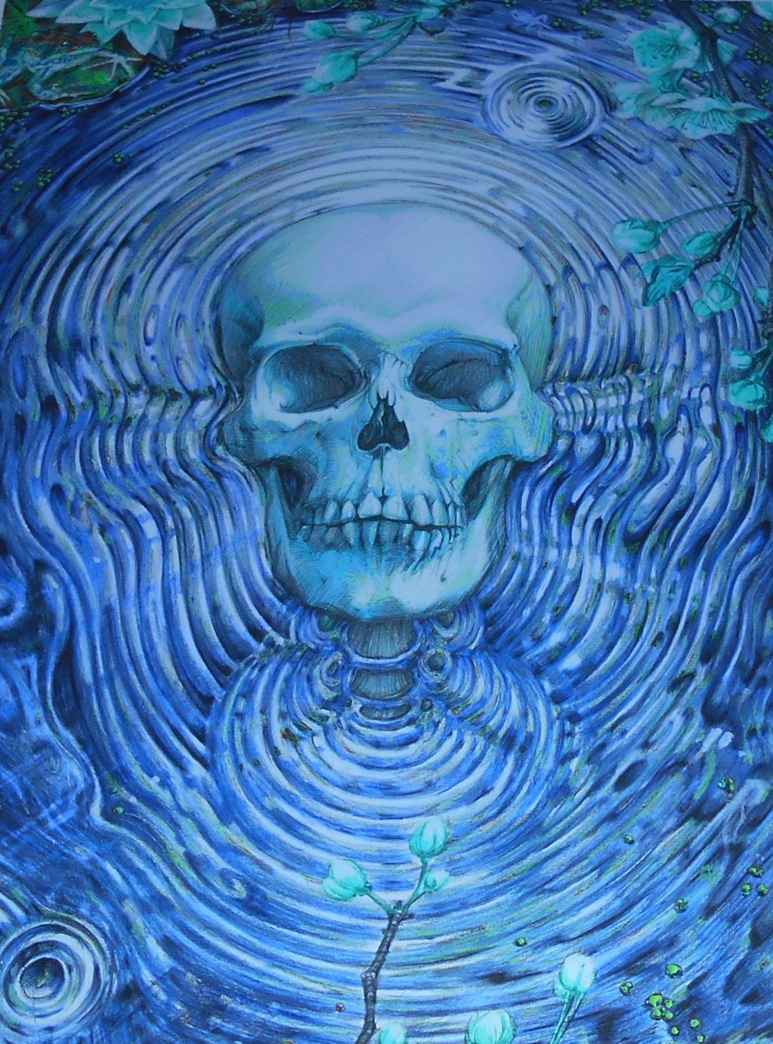 AJ Masthay Ripple Moonlight Variant Giclee Print Grateful Dead Poster ...