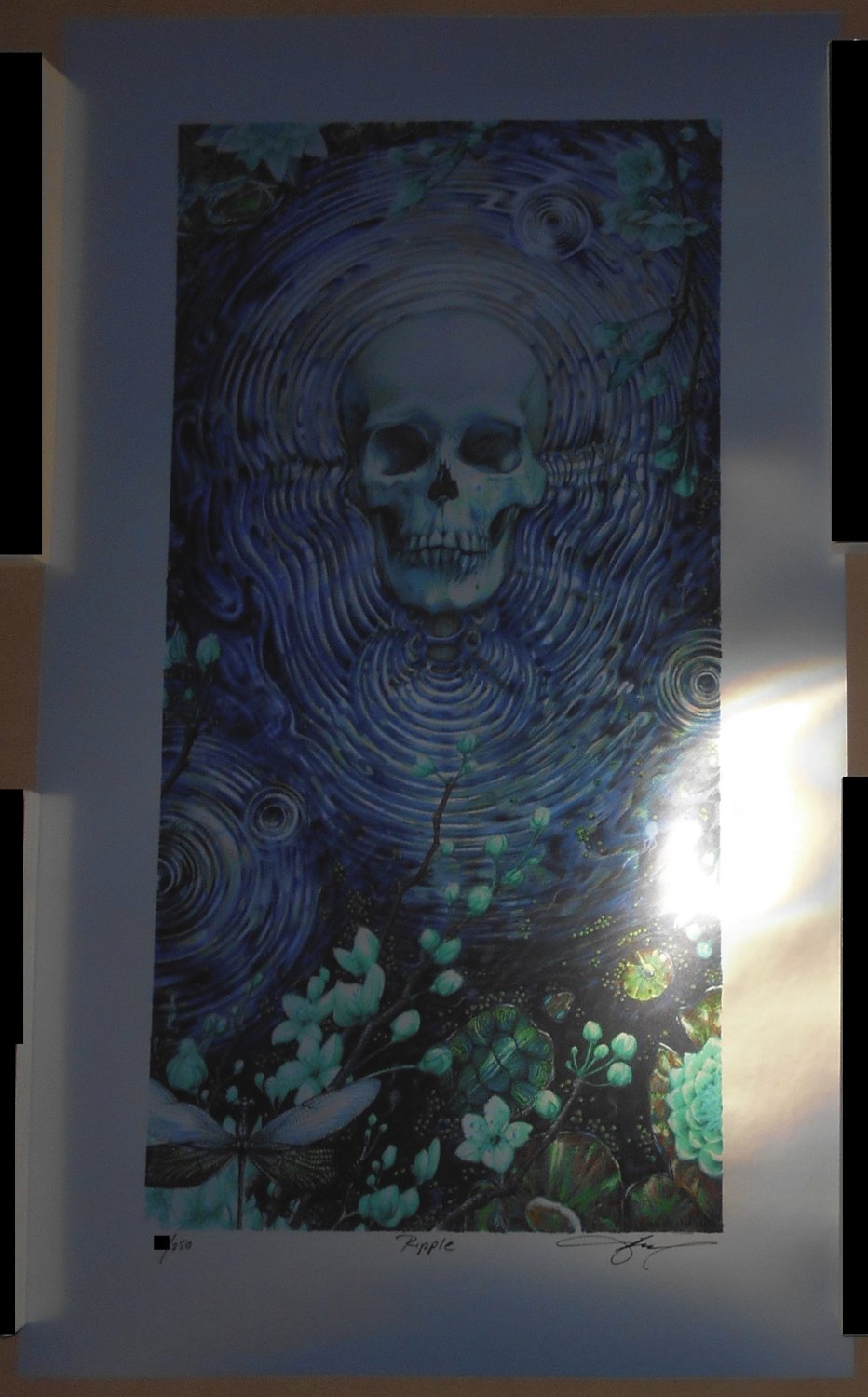 AJ Masthay Ripple Moonlight Variant Giclee Print Grateful Dead Poster ...