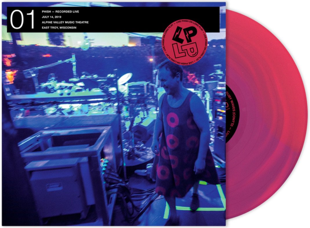 Live Phish On Long Play Vinyl LP 01 2019 East Troy WI Sealed Ruby Waves Alpine