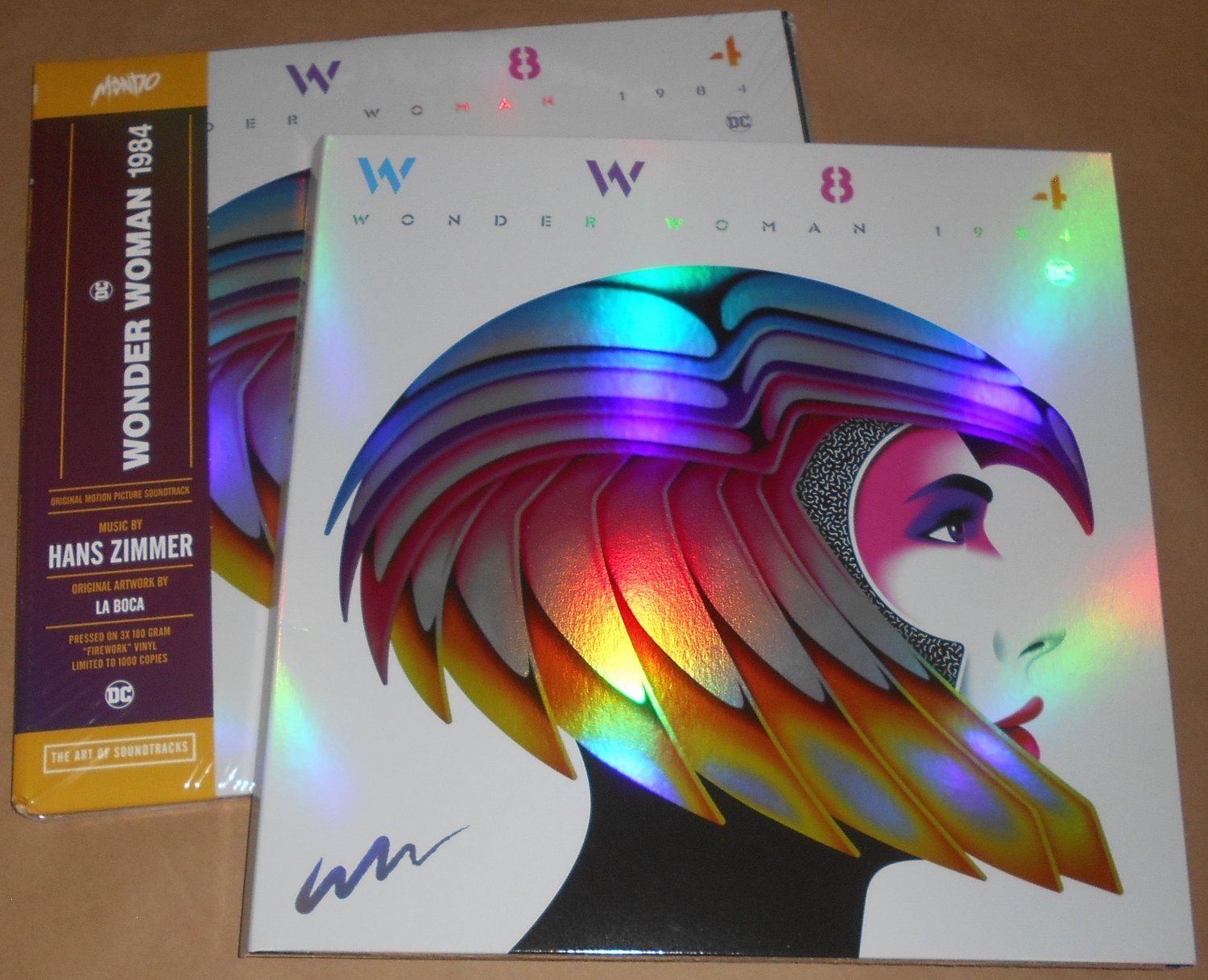 Wonder Woman 1984 WW84 Soundtrack Firework Vinyl 3-LP Hans Zimmer La ...
