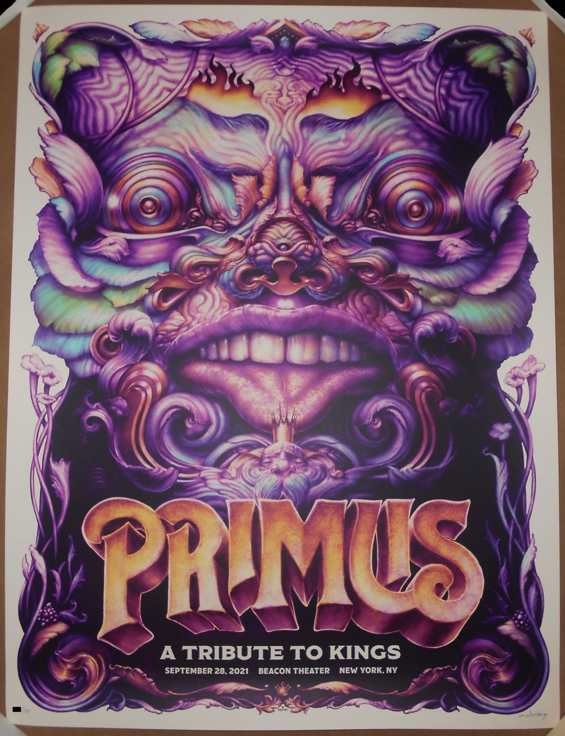 Primus New York City NYC 2021 Poster N.C. Winters Show Screen Print ...