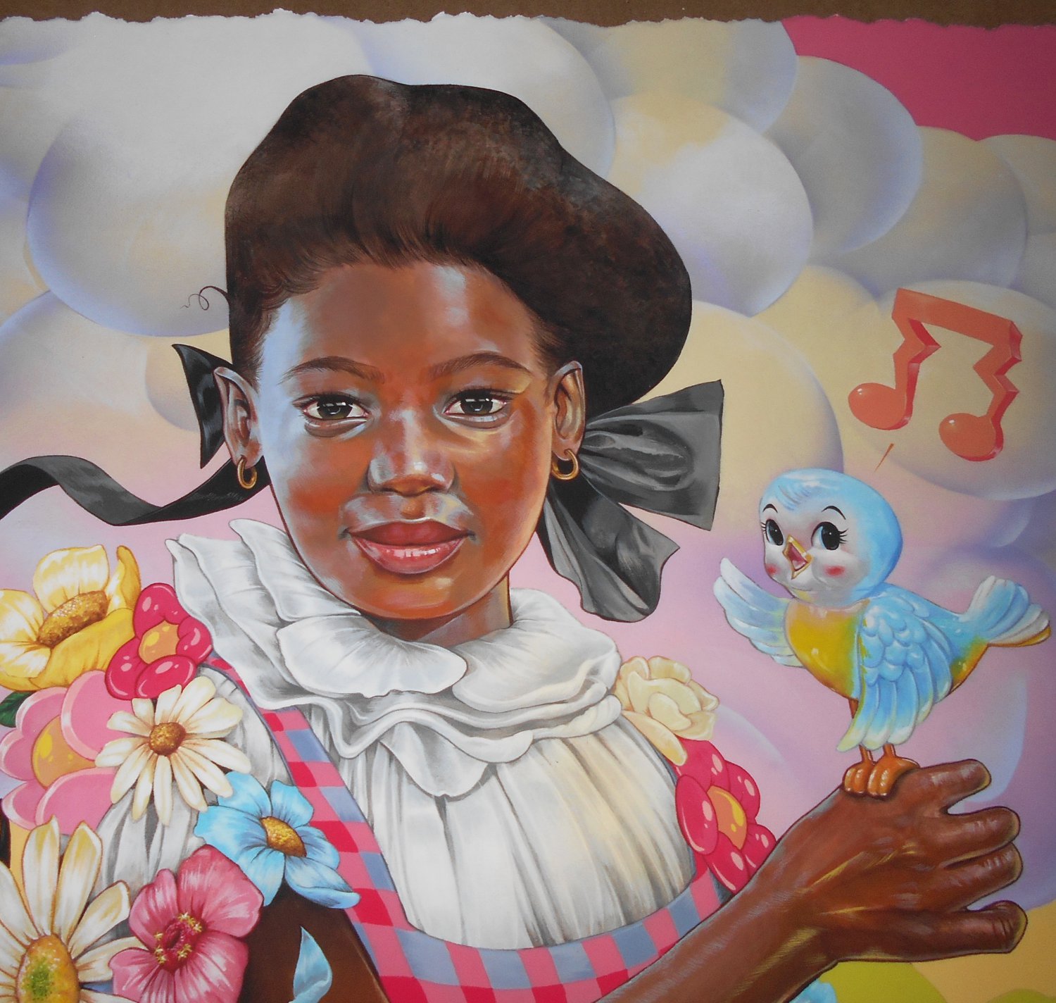 Kayla Mahaffey Head In The Clouds Art Print Signed #/250 24x20 Poster ...