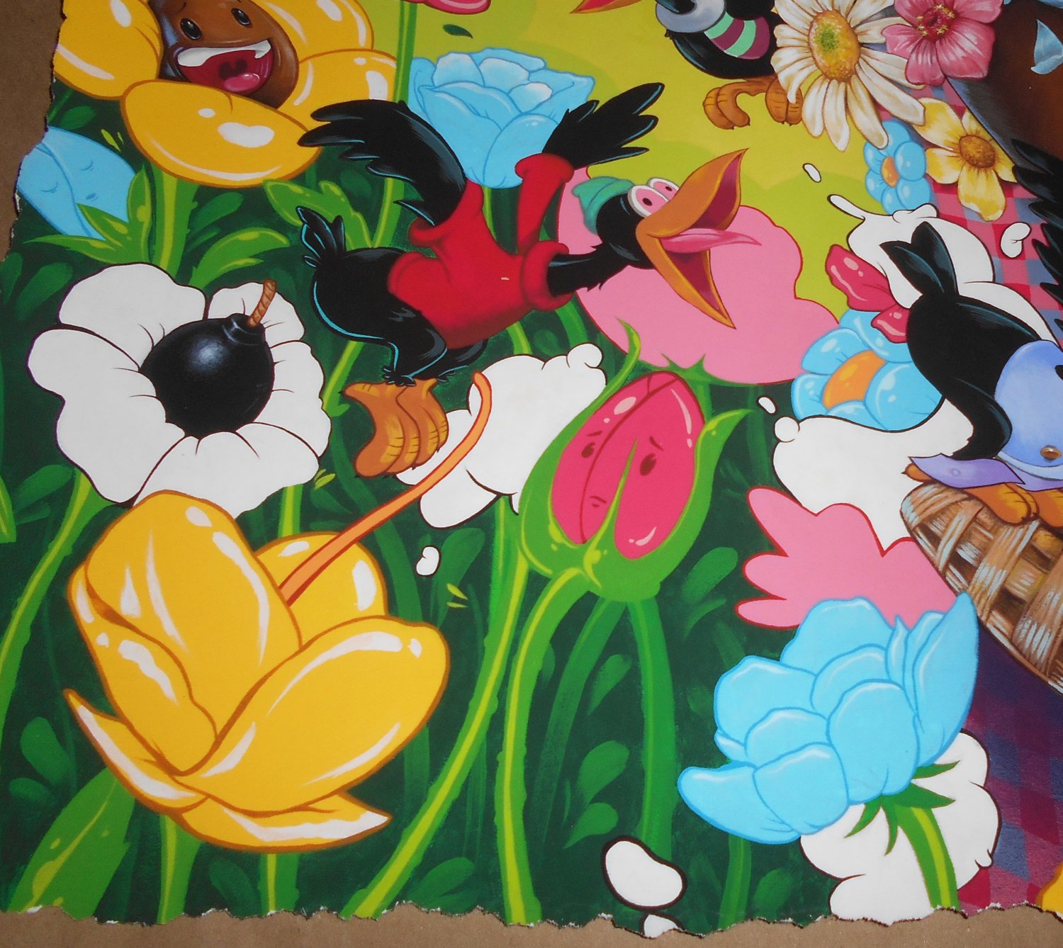 Kayla Mahaffey Head In The Clouds Art Print Signed #/250 24x20 Poster ...