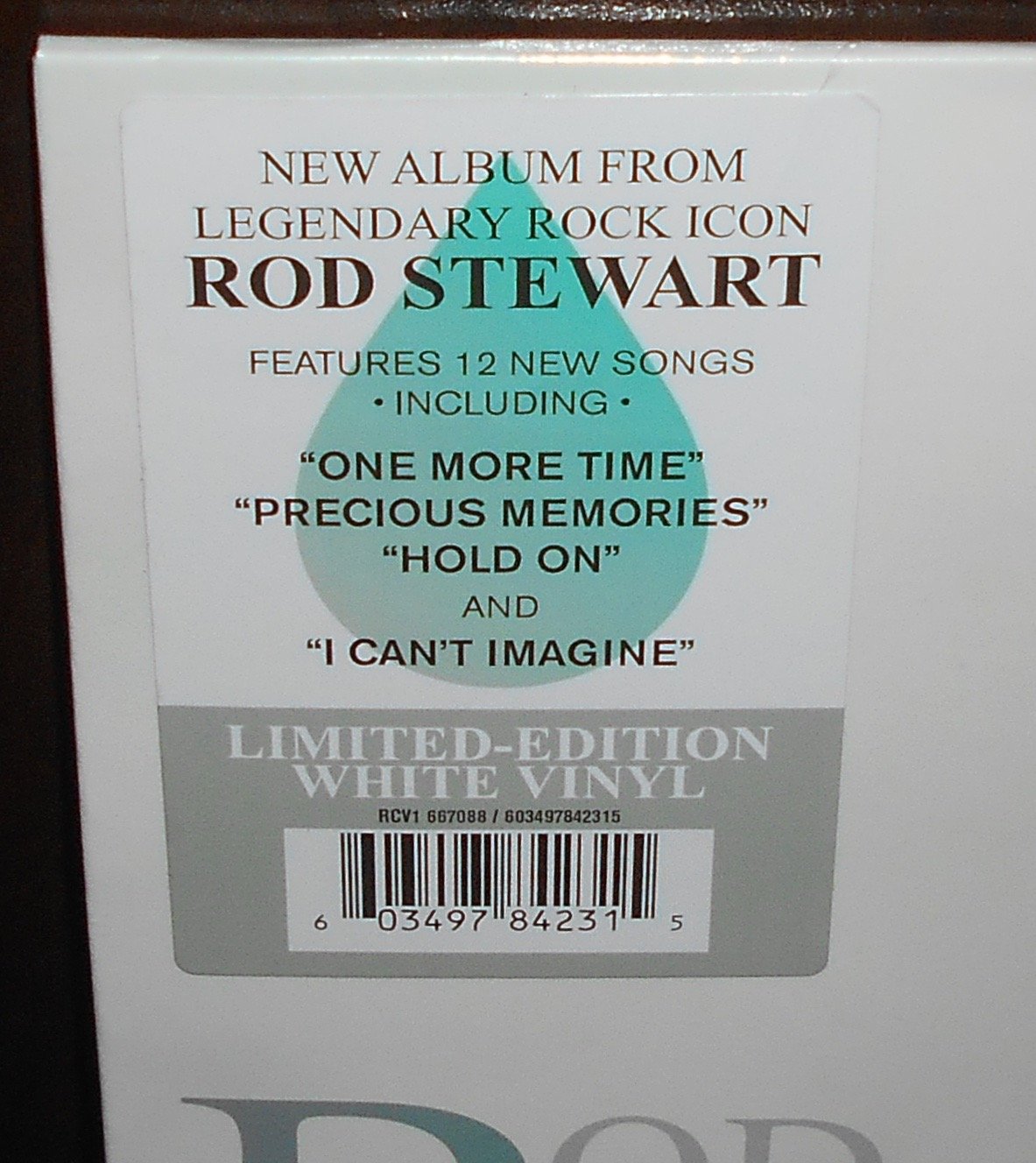Rod Stewart The Tears Of Hercules White Vinyl LP Limited Sealed One ...