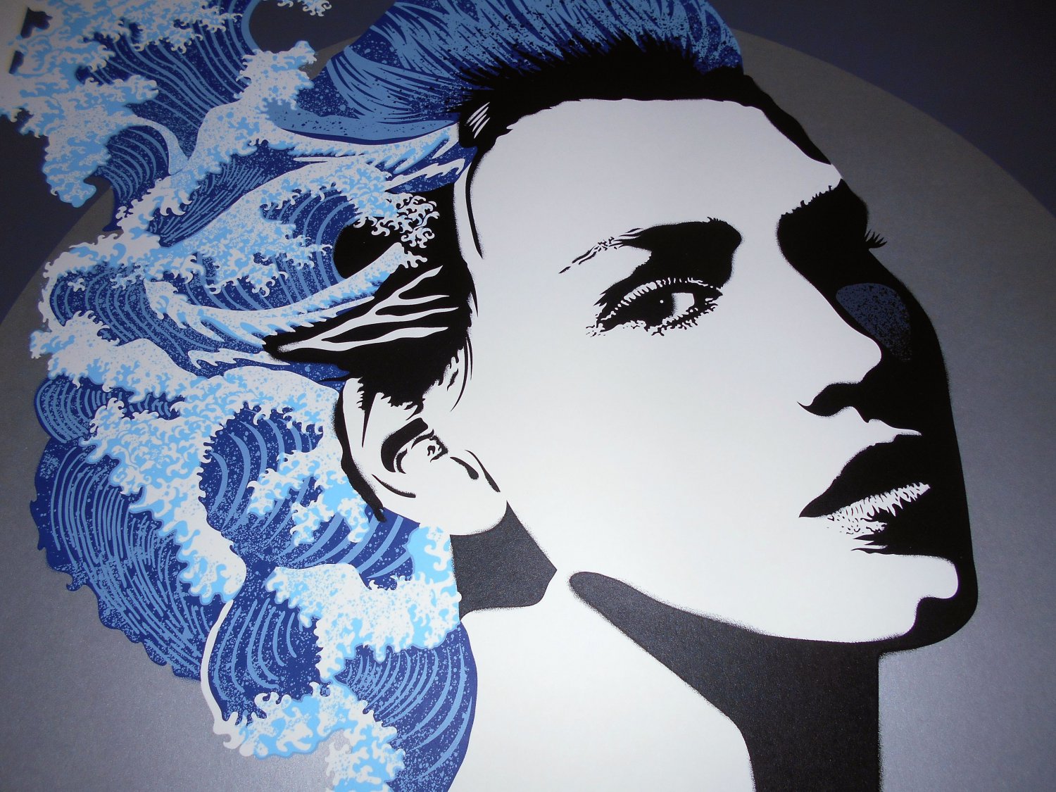 Karl Read Luna Screen Print Signed LOW NUMBER /75 Poster Art Regular ...