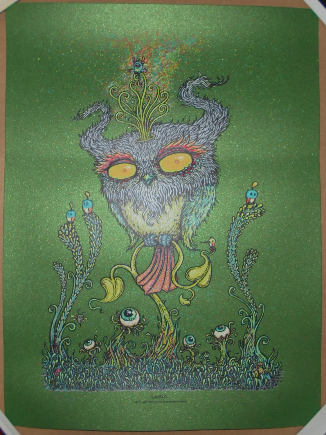 Marq Spusta Gazings Screen Print Poster Signed #d Dinosaur Jr Metallic ...