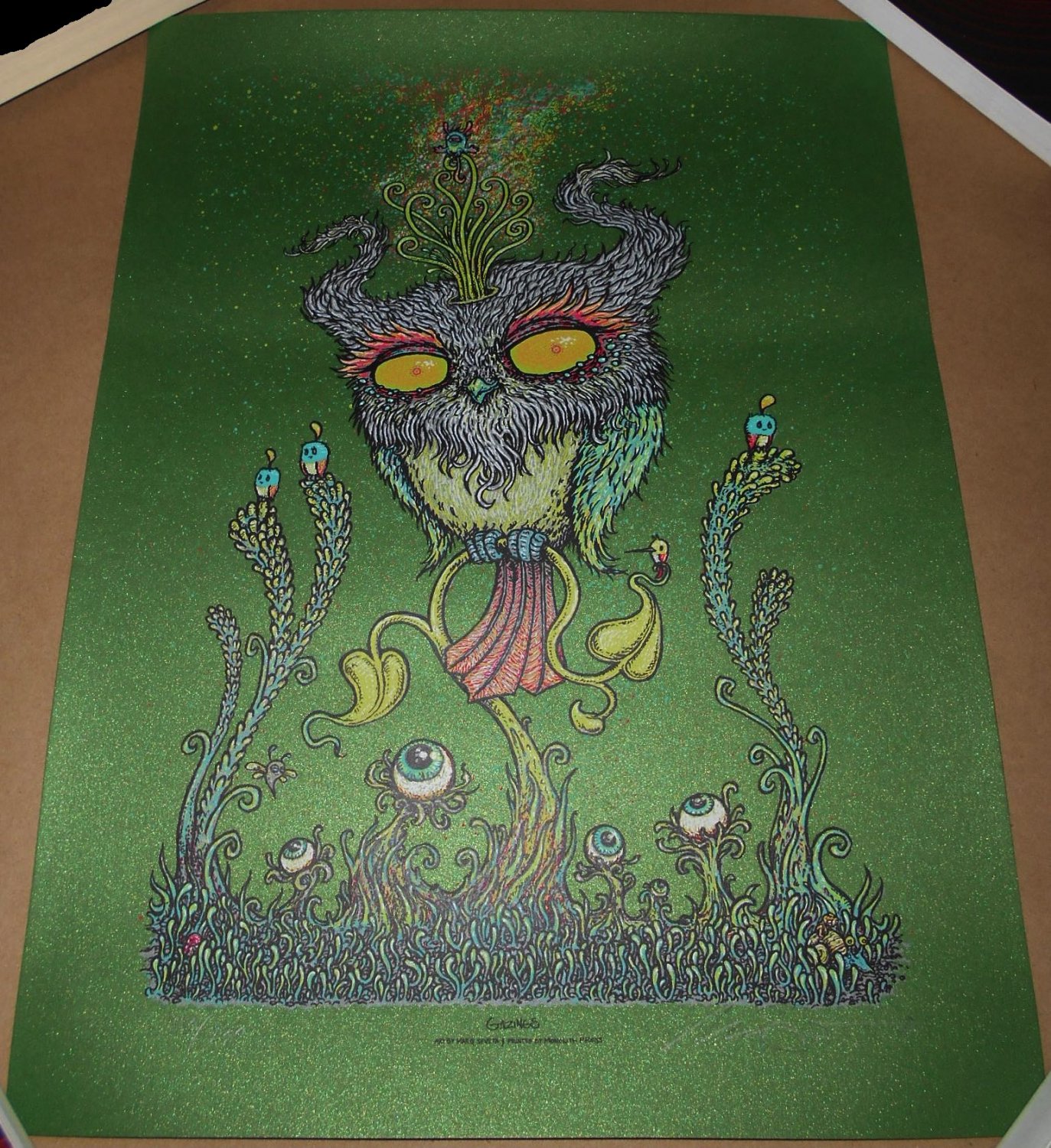 Marq Spusta Gazings Screen Print Poster Signed #d Dinosaur Jr Metallic ...