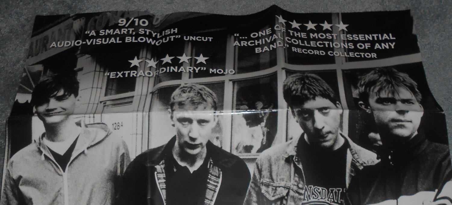 Blur 21 2-Sided Promo Poster For CD Vinyl LP Box Set Twenty-One ...