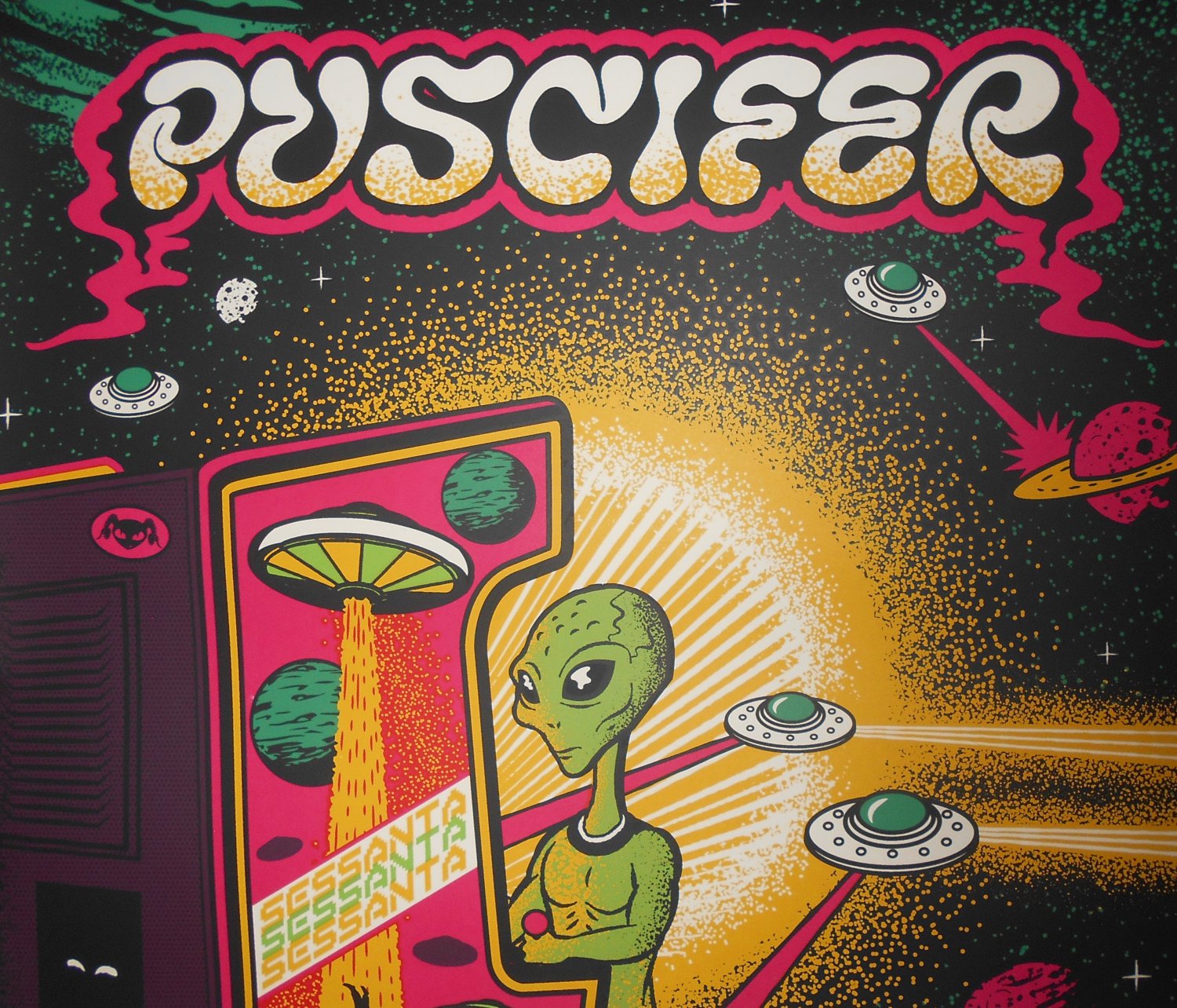 Puscifer Sessanta Franklin TN Poster 2024 Status Serigraph Justin ...