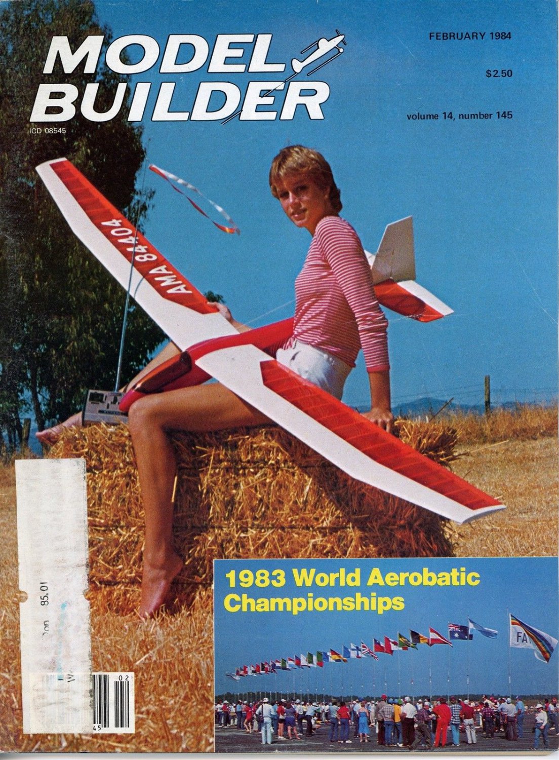 Model Builder Magazine February, 1984 Remote Control Airplanes, Boats, Cars