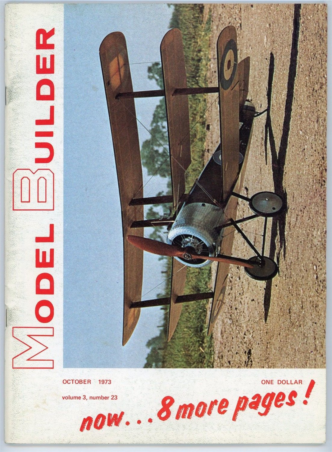 Model Builder Magazine October, 1973, Remote Control Airplanes, Boats, Cars