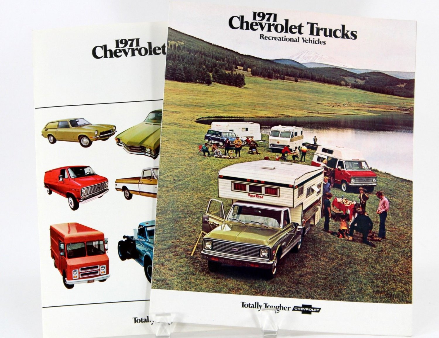 Vintage Chevrolet Brochures, 1971 Truck and Recreational Vehicles, Vans ...