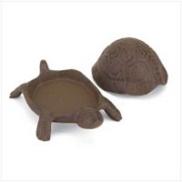 3731000: Old World Cast Iron Turtle Key Hider