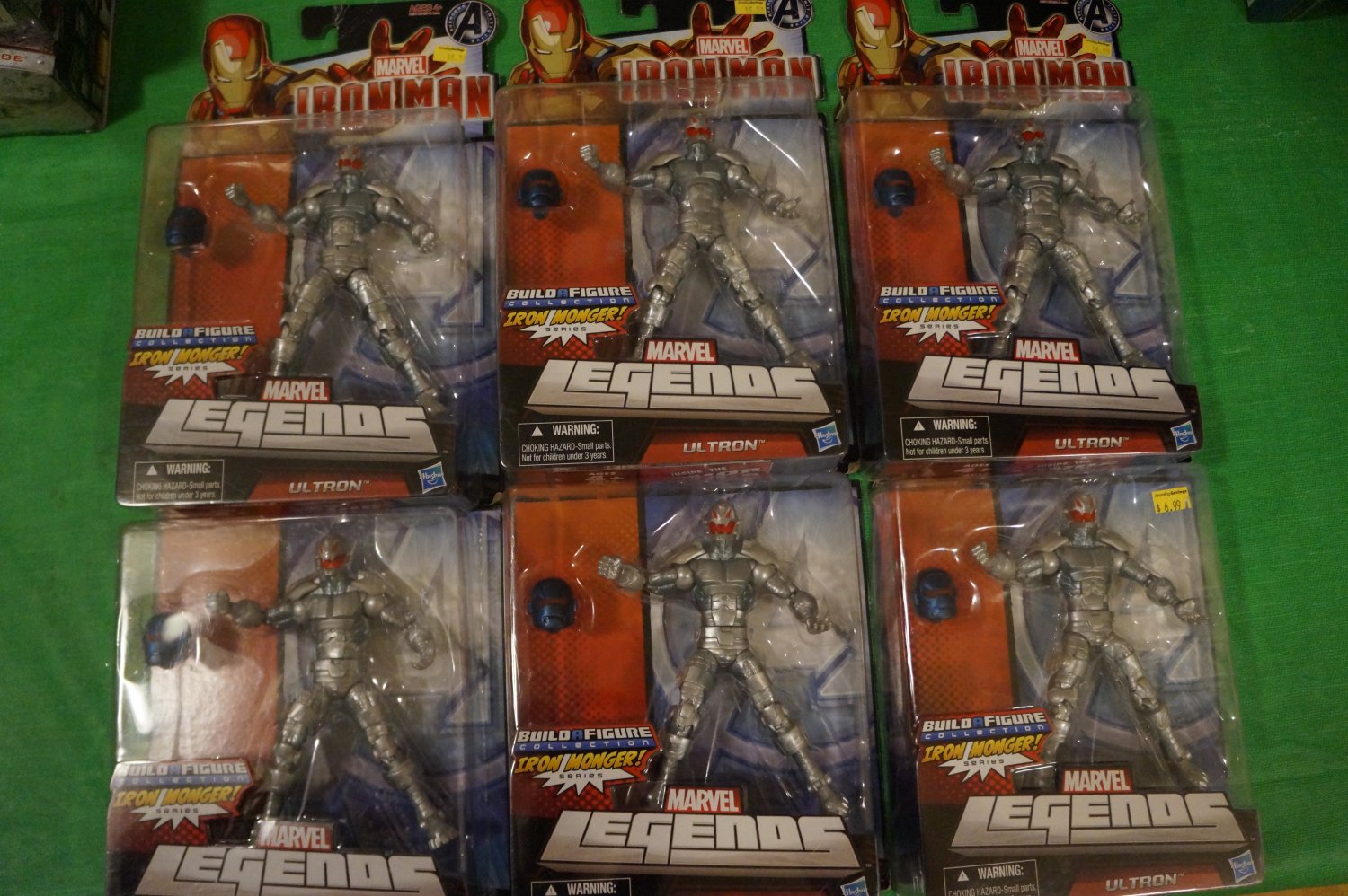 Marvel Legends Ultron Army Builder Lot (6)