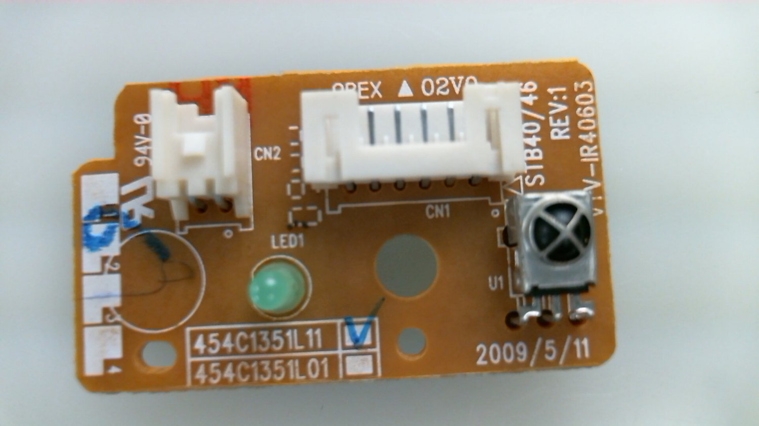 75014429, 454C1351L11, VTV-IR40603, E186016, STB40/46, LED IR AS