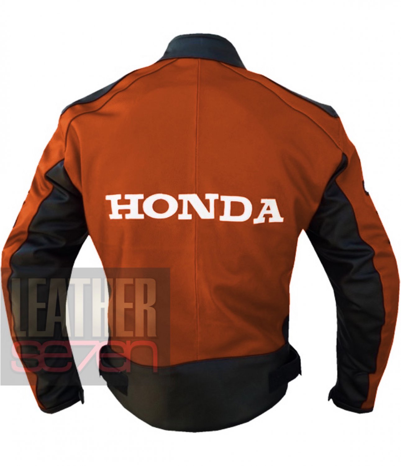 Outstanding Quality Cowhide Leather Motorcycle Safety Jacket ... Honda ...