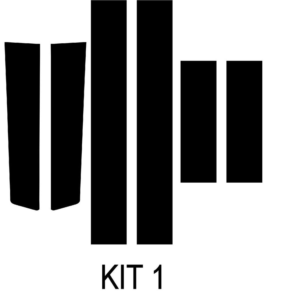 Chevy Silverado, Avalanche, C10 Vinyl Rally Racing Stripes Graphic ...