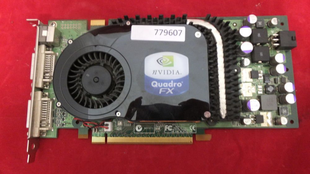USED DELL NVIDIA QUADRO FX 3450 PCI-E VIDEO GRAPHICS CARD P317 N11071 W ...