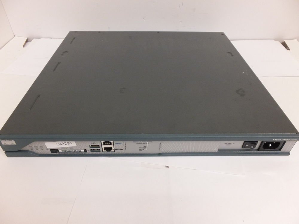 USED Cisco 2800 Series 2811 Router V05 w/ 64MB Flash and Warranty