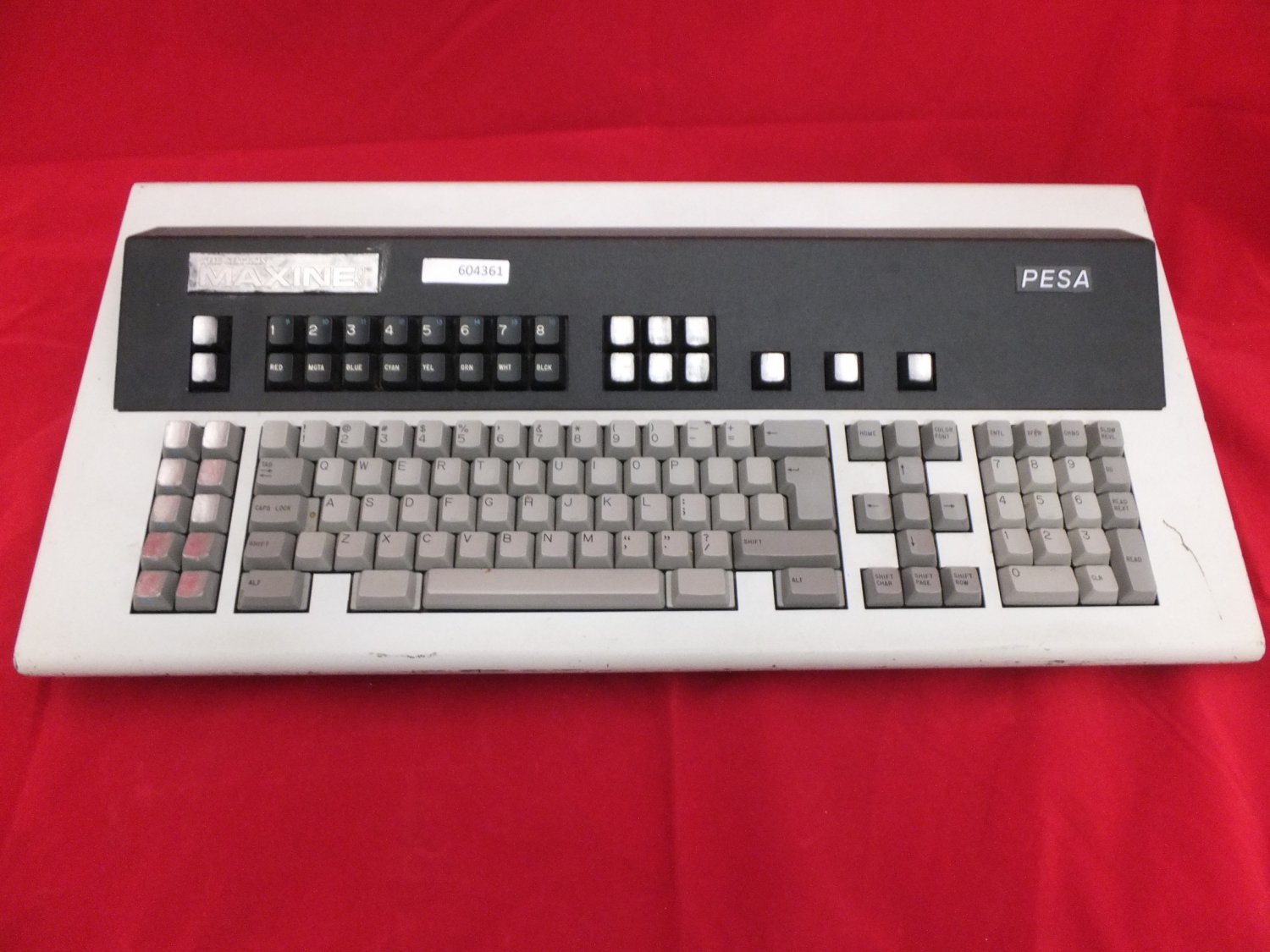 Chyron Maxine KB CG Character Graphics Generator Keyboard With Some ...