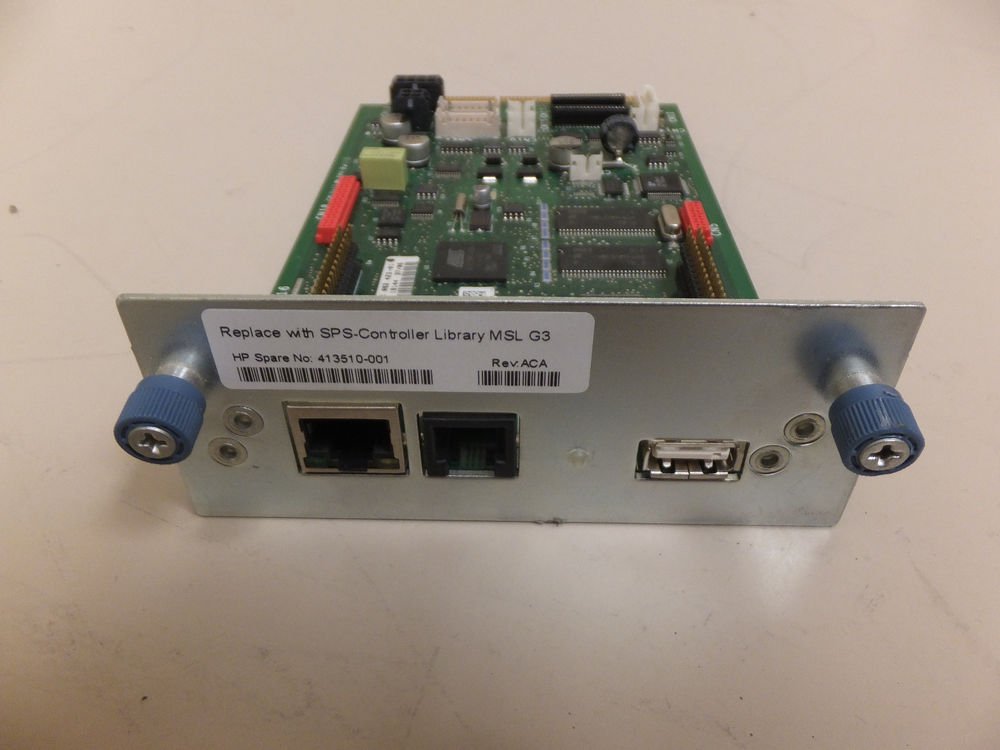 HP 413510-001 MSL4048 Tape Library Controller Card Module TESTED /W ...