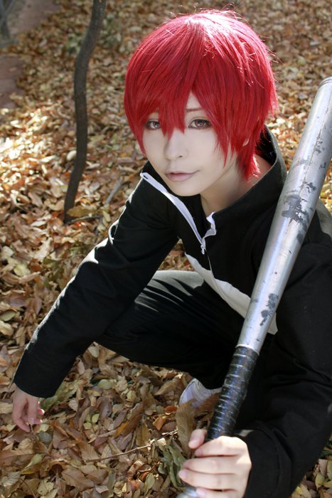 Assassination Classroom Akabane Karuma short red anime cosplay wig