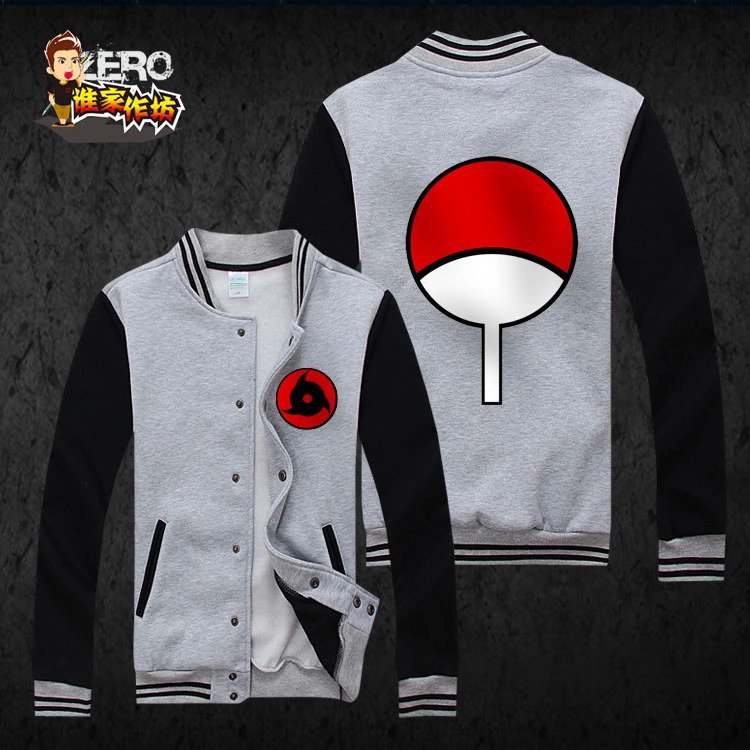 Naruto Uchiha Itachi anime cosplay Baseball clothes uniform sport suit ...