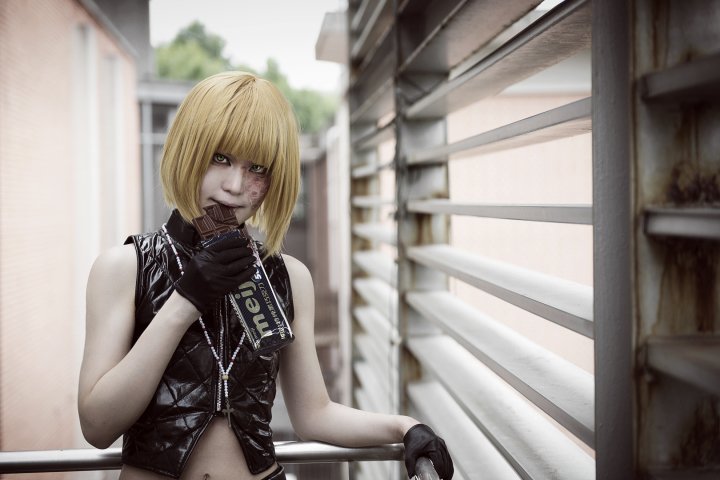DEATH NOTE Mello short golden cosplay wig