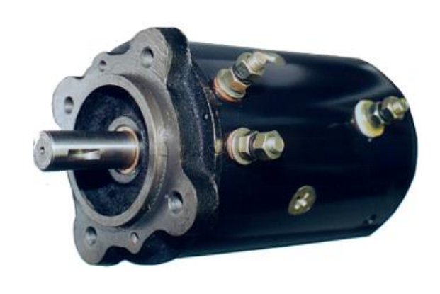 3 Post Winch Motor for Desert Dynamics Tulsa Winch Woodruff Key Slot