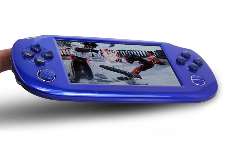 Touchscreen PMP Game Console System with 10,000 games supports