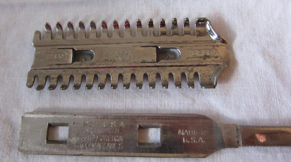 Vintage Antique Shaving Durham Duplex Men's Straight Edge Safety Razor