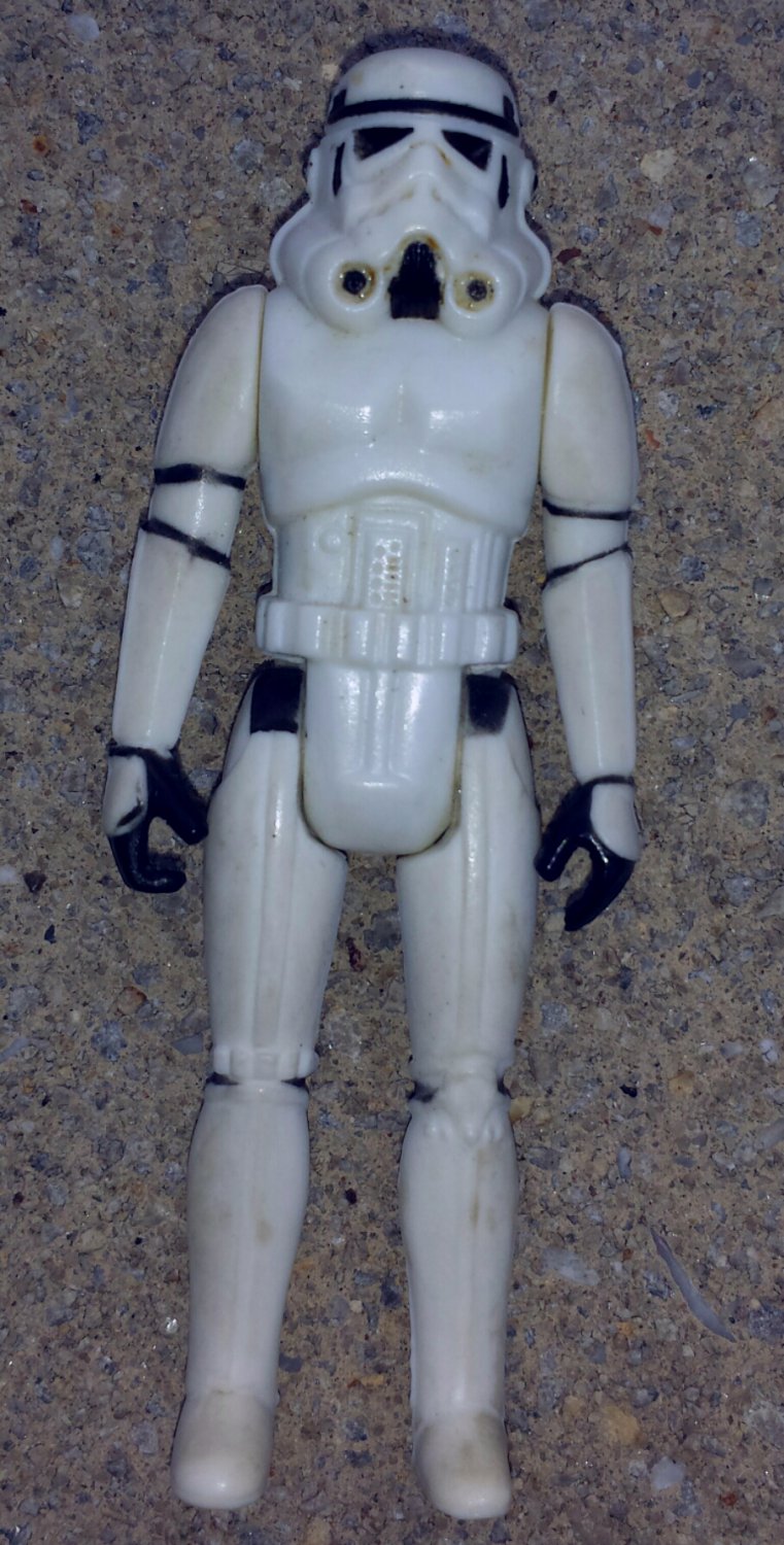 Vintage STAR WARS Original STORMTROOPER Action Figure 1977