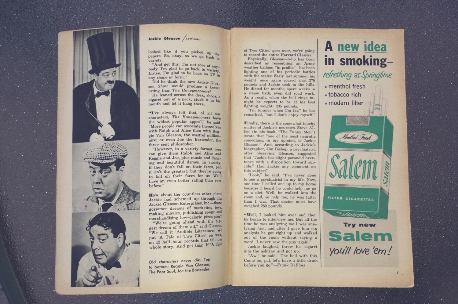 Vintage 50s TV GUIDE Issue 183 Sept 1956 JACKIE GLEASON ELVIS MICKEY ...