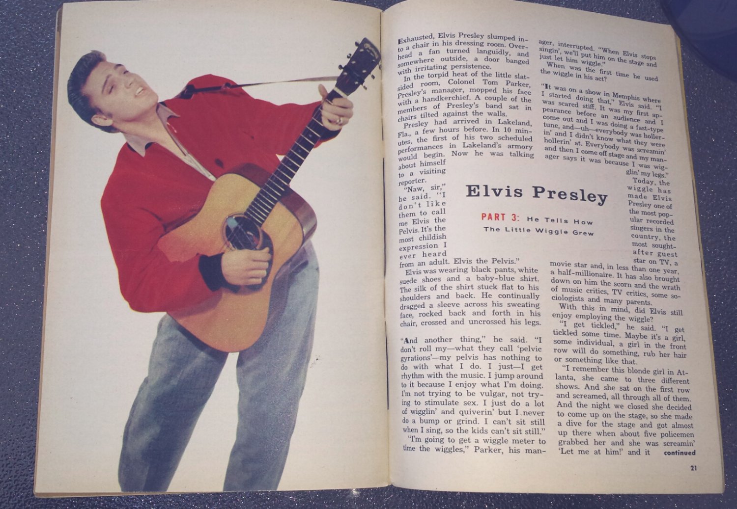 Vintage 50s TV GUIDE Issue 183 Sept 1956 JACKIE GLEASON ELVIS MICKEY ...