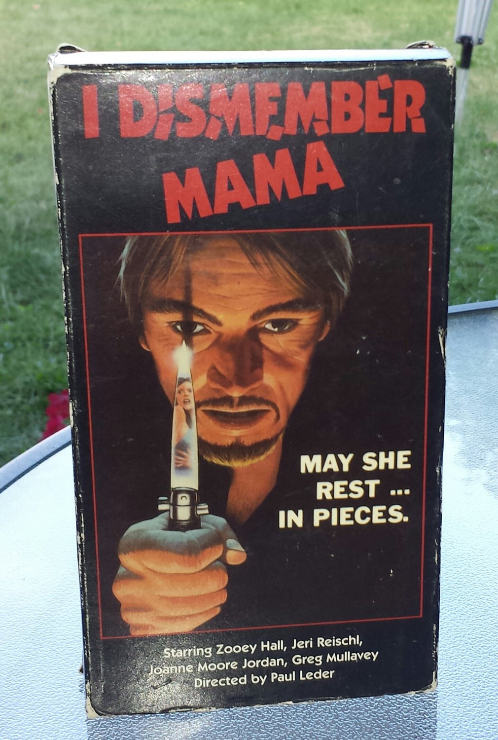 I DISMEMBER MAMA Vintage VHS Video Tape Slasher Horror Gore Cult Classic!