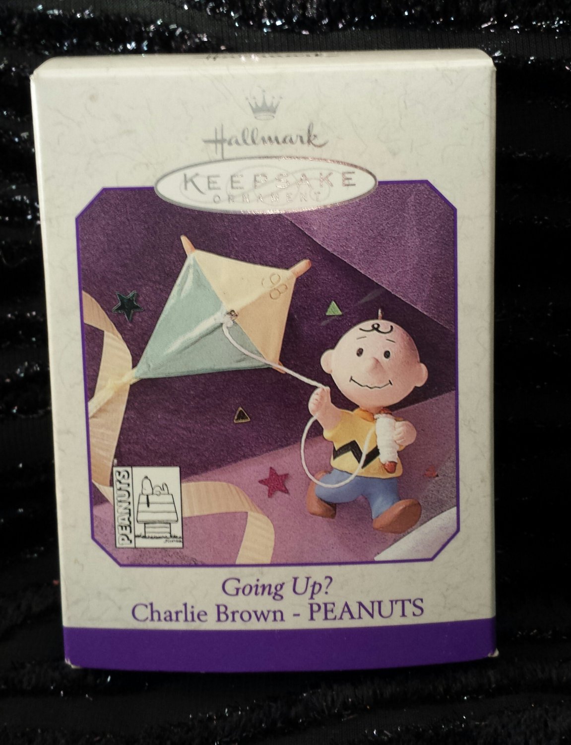 1998 CHARLIE BROWN PEANUTS Flying A Kite titled Going up? Hallmark ...