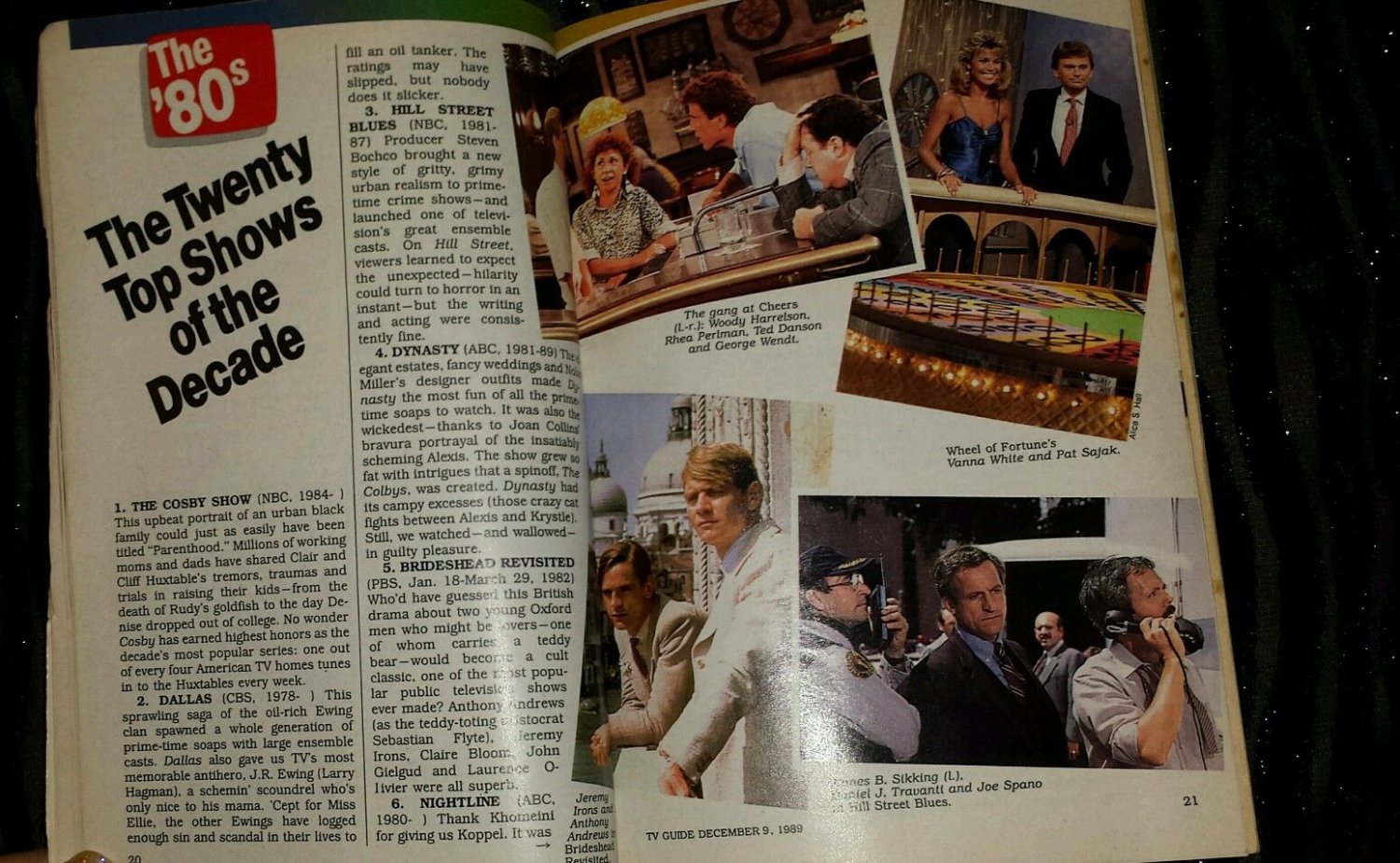 VTG 80s TV GUIDE The 80s Special Issue Dec 9-15 1989 Vol 37 No 49 Issue ...