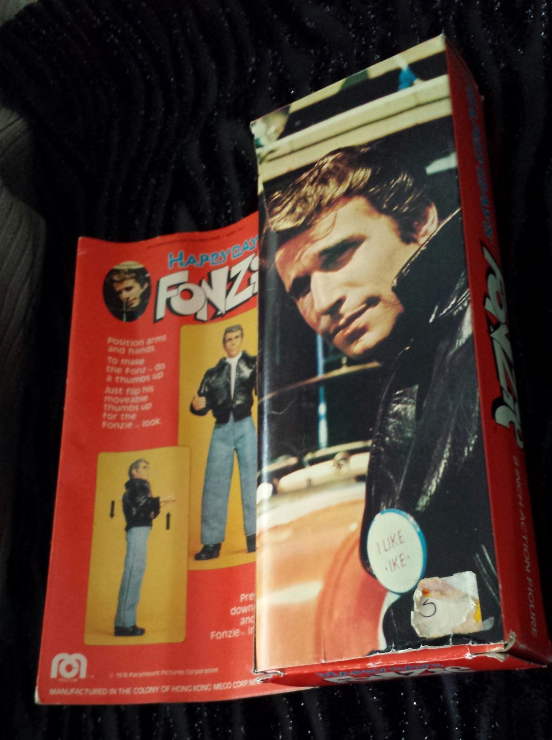 Vintage 1976 Happy Days FONZIE Doll Action Figure Mego NIB RARE