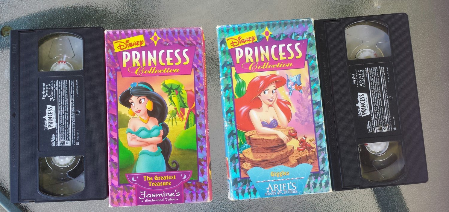 Disney Princess Collection Ariel's Songs & Stories and Jasmine's ...