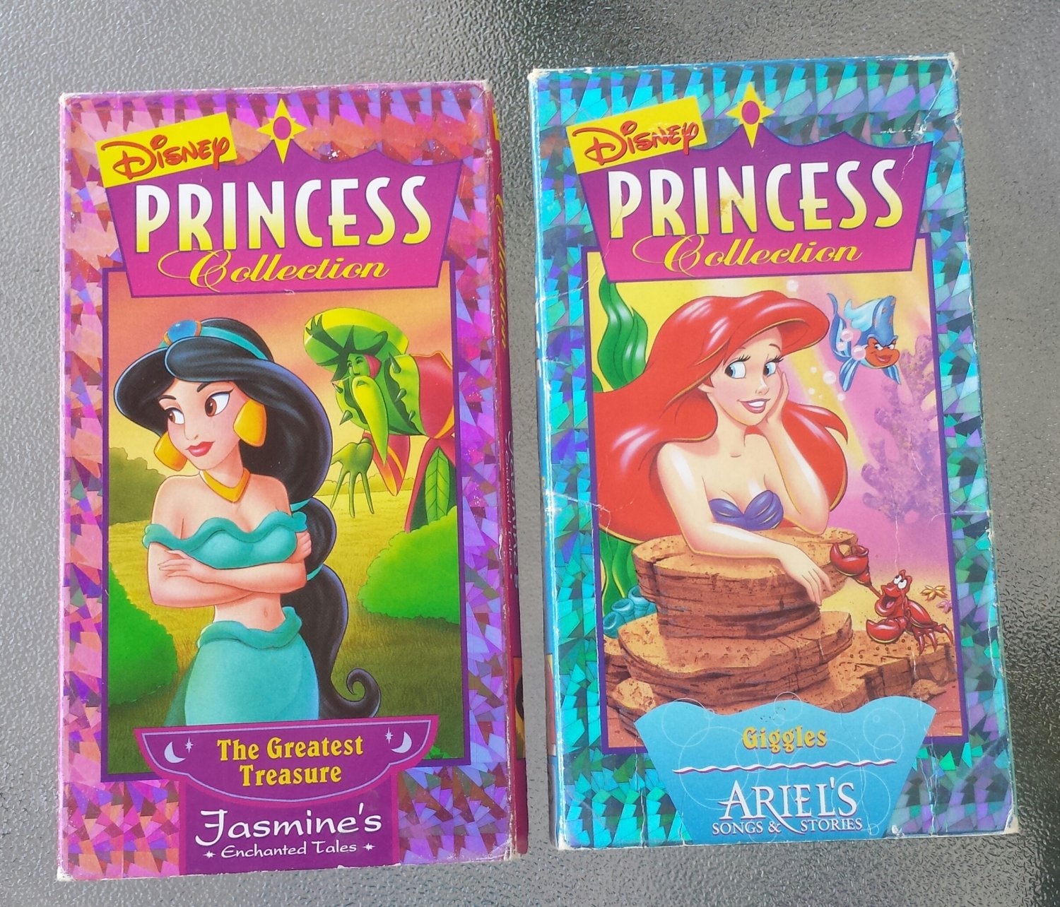 Disney Princess Collection Ariel's Songs & Stories and Jasmine's ...