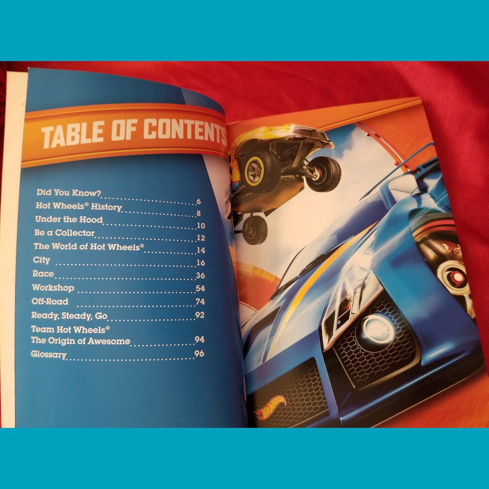 Hot Wheels The Collector’s Handbook Scholastic Book + BONUS HOT WHEELS CAR