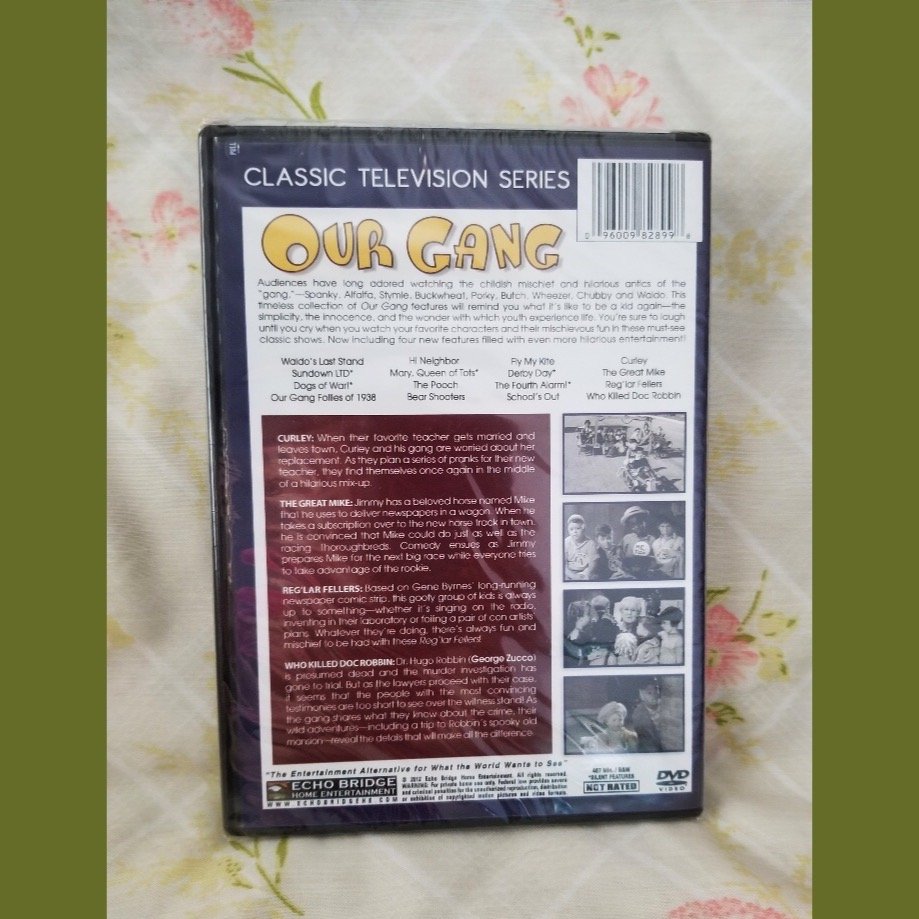 OUR GANG Classic Television Series over 8 hrs 16 features DVD NIP sealed