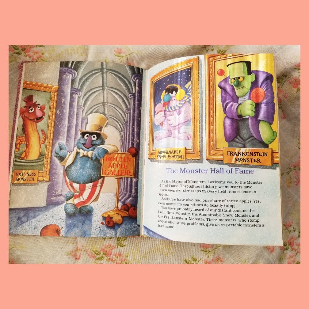 Monsters, Monsters! Jim Henson’s Muppets Vintage Children's Hardcover ...