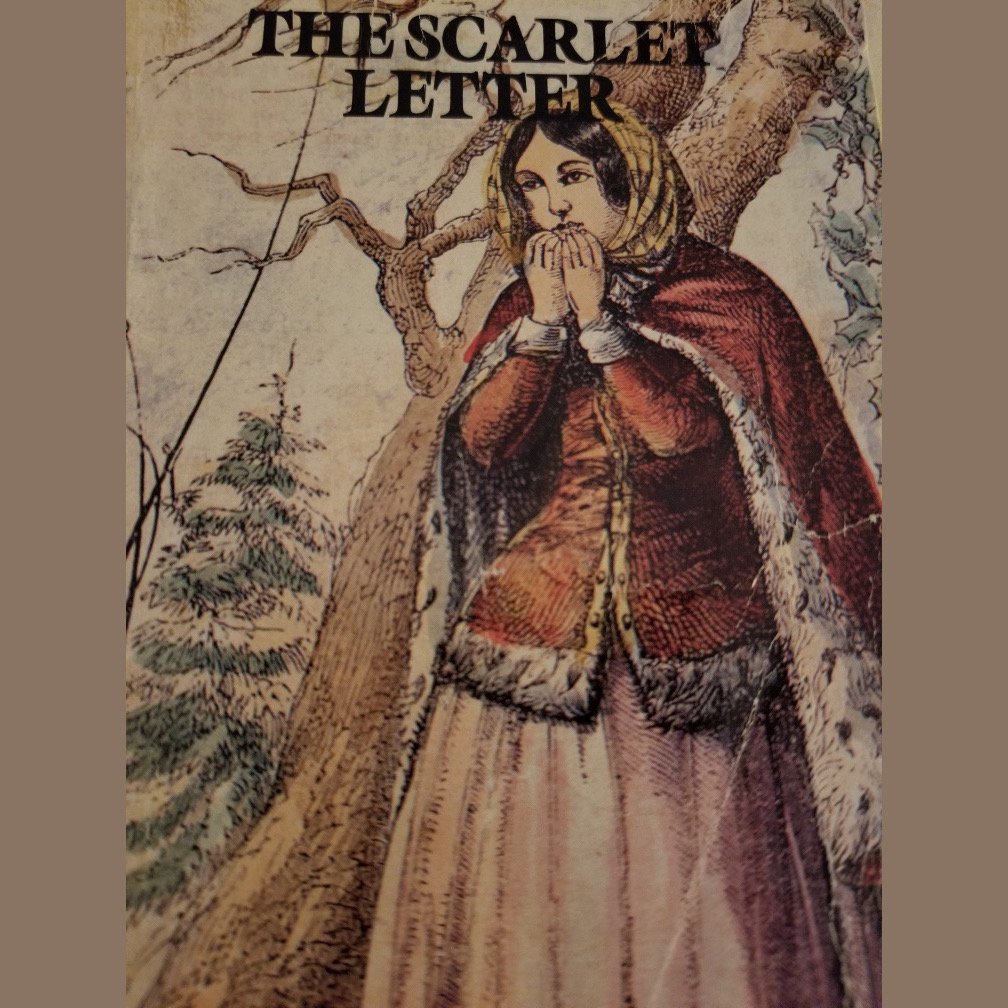 THE SCARLET LETTER by Nathaniel Hawthorne Vintage Paperback Novel