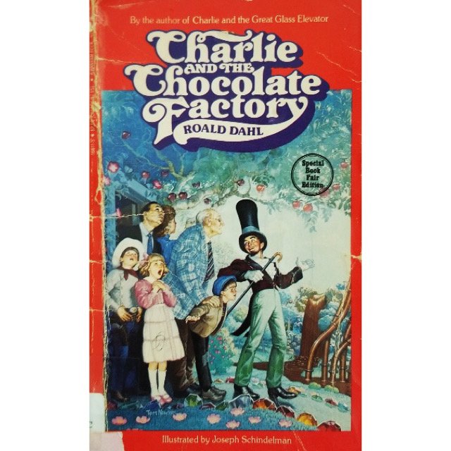 Charlie And The Chocolate Factory by Ronald Dahl Vintage Paperback Book