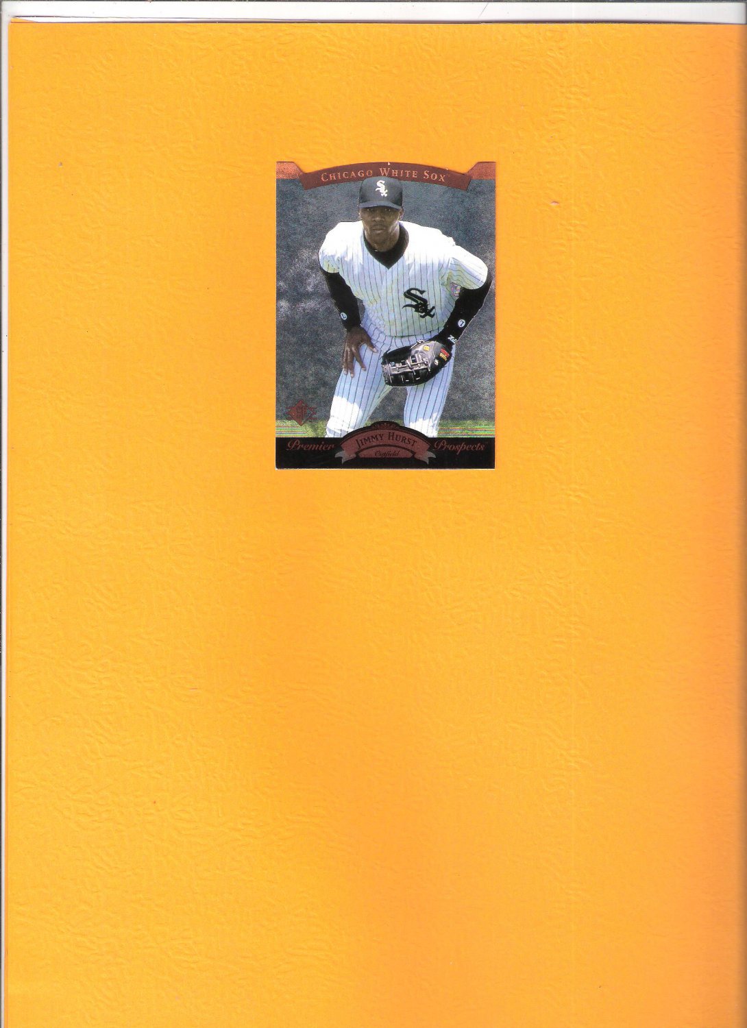 1995 SP foil prospect #12 Jimmy Hurst