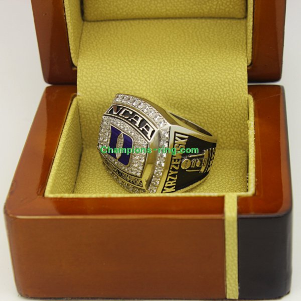2015 Duke Blue Devils Basketball National Championship Ring