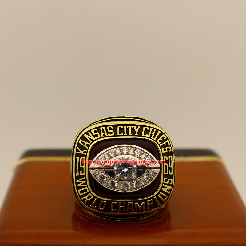 1969 Kansas City Chiefs Super Bowl IV Football Championship Ring