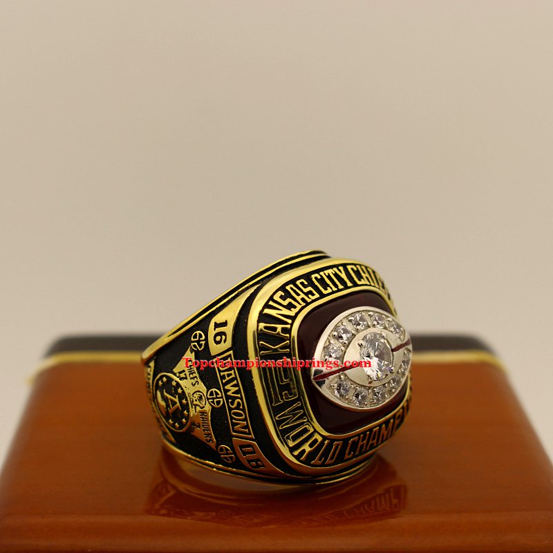1969 Kansas City Chiefs Super Bowl IV Football Championship Ring